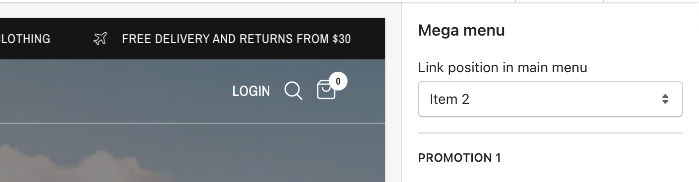 How do I set up Mega Menus for Reformation theme? - Fuel Themes Documentation