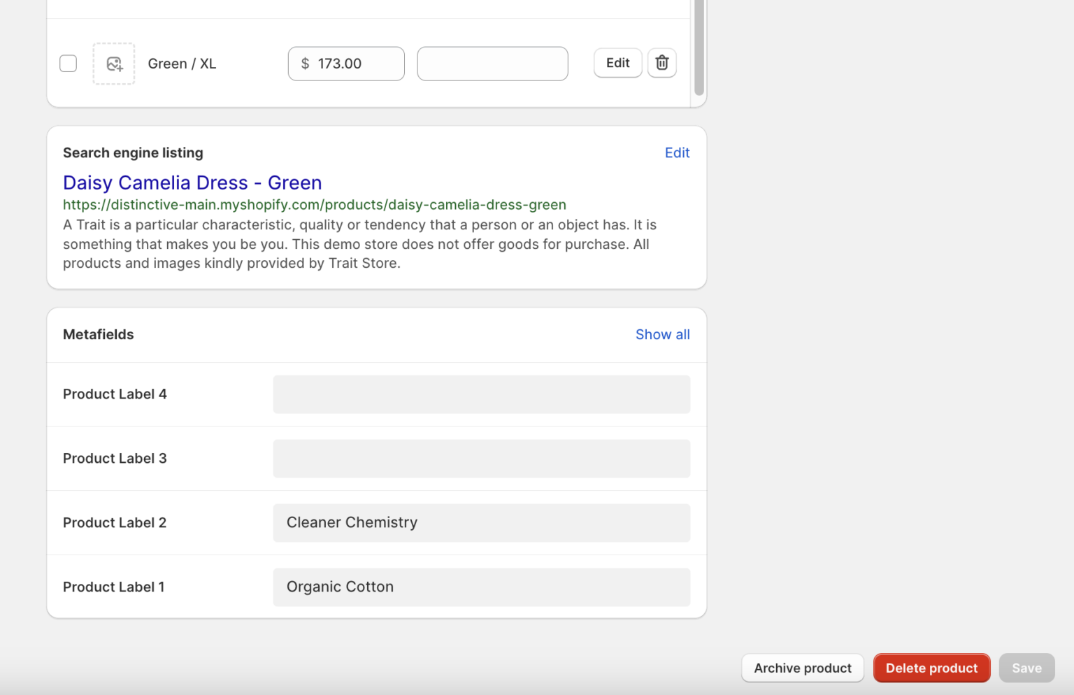 How to add Product labels in Distinctive theme? - Fuel Themes Documentation