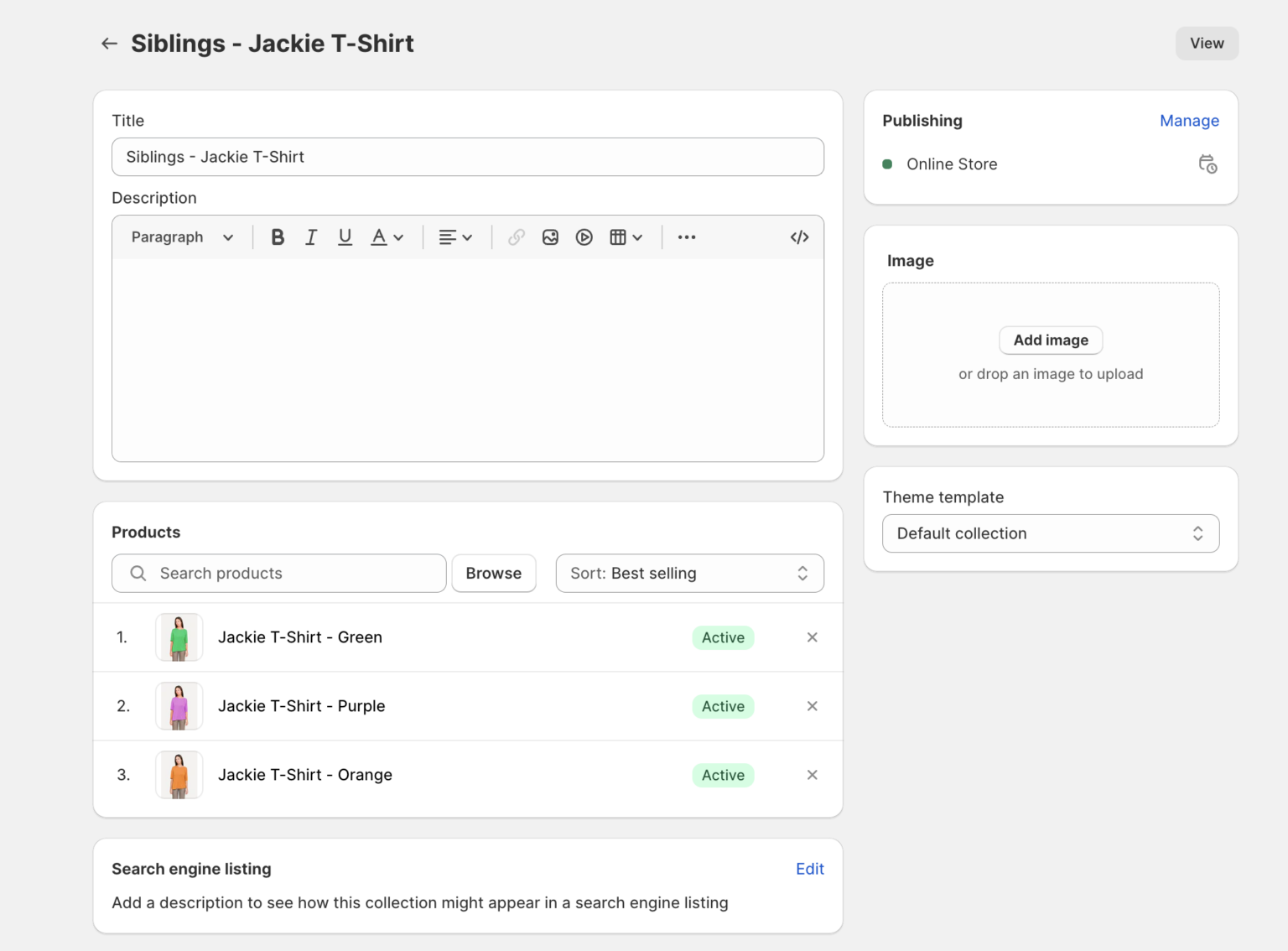 How to setup Product Siblings? - Fuel Themes Documentation